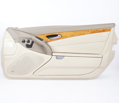 03-06 Mercedes R230 SL500 Front Right Passenger Interior Door Panel ...