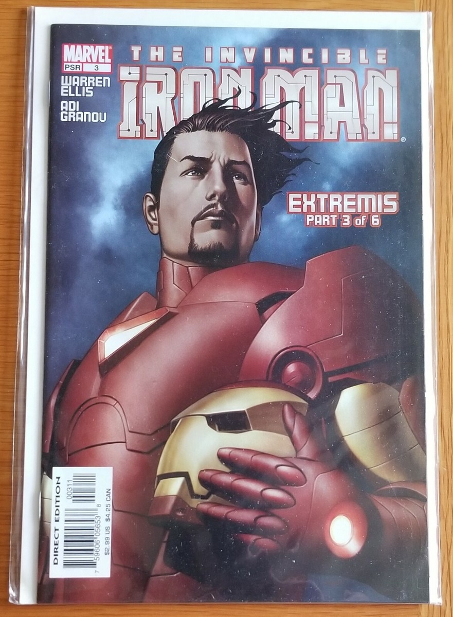Extremis Iron Man Comic