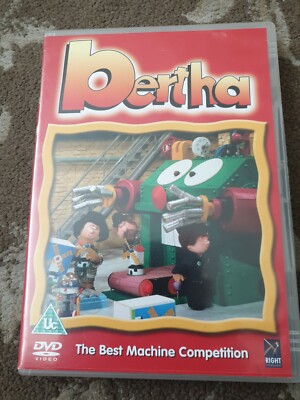 BERTHA THE BEST MACHINE COMPETITION DVD 4 EPISODES KIDS RETRO 80S | eBay