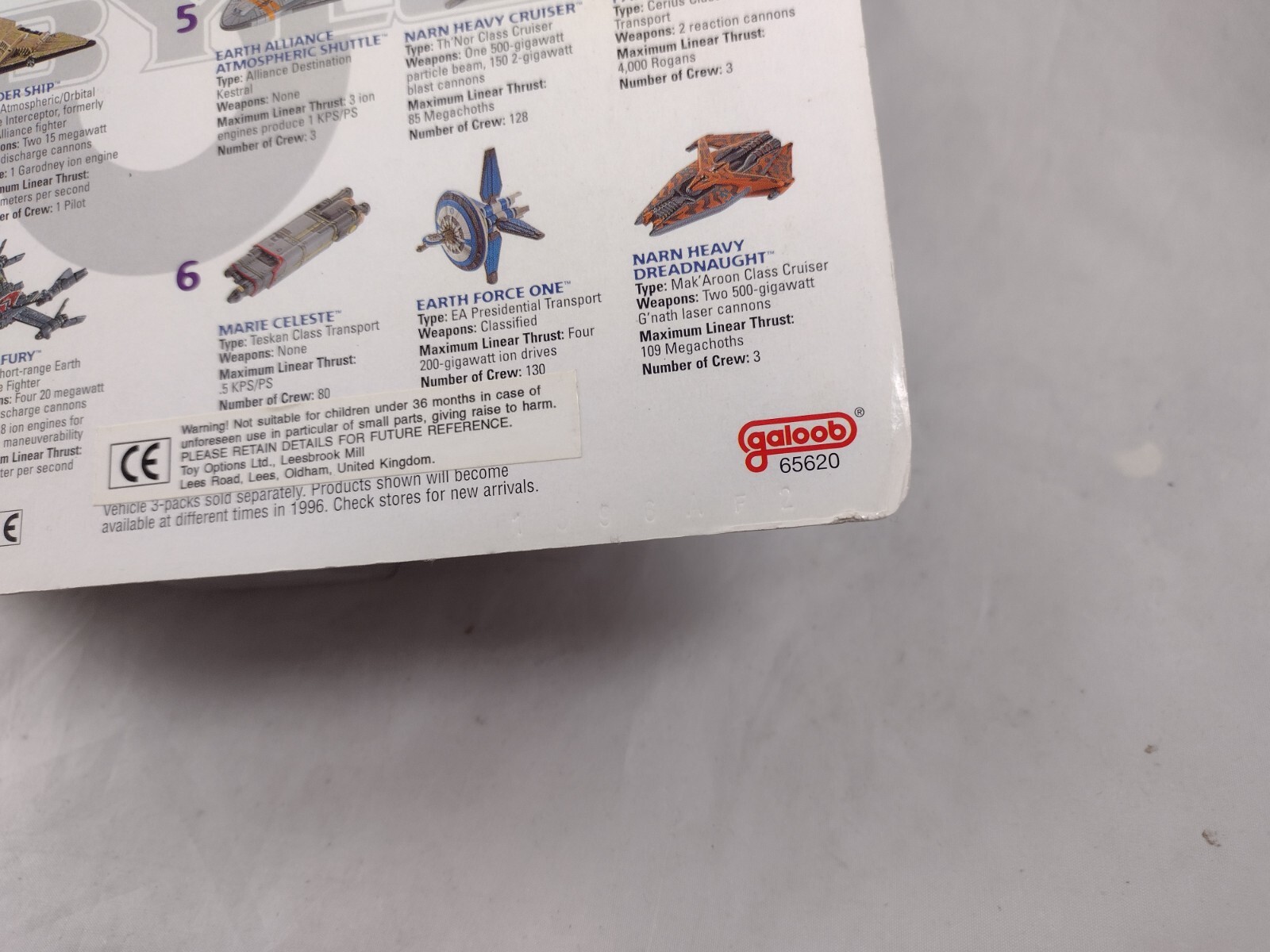Galoob Micro Machines Babylon 5 Collection 6 | eBay UK