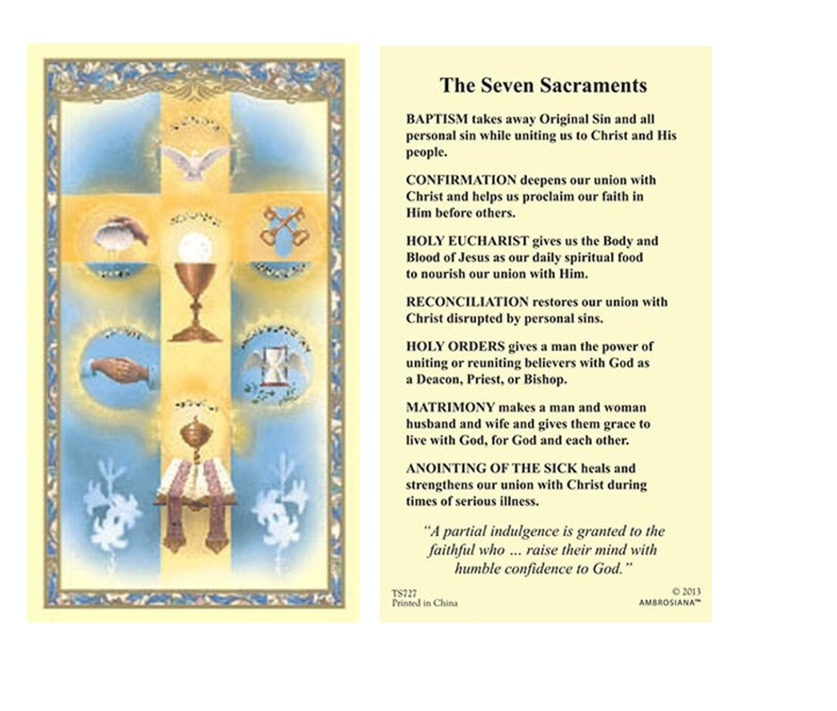 The Seven Sacrements 7