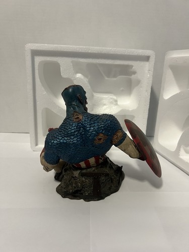 Marvel Zombies Colonel Captain America Statue SDCC 133/1000 Diamond ...