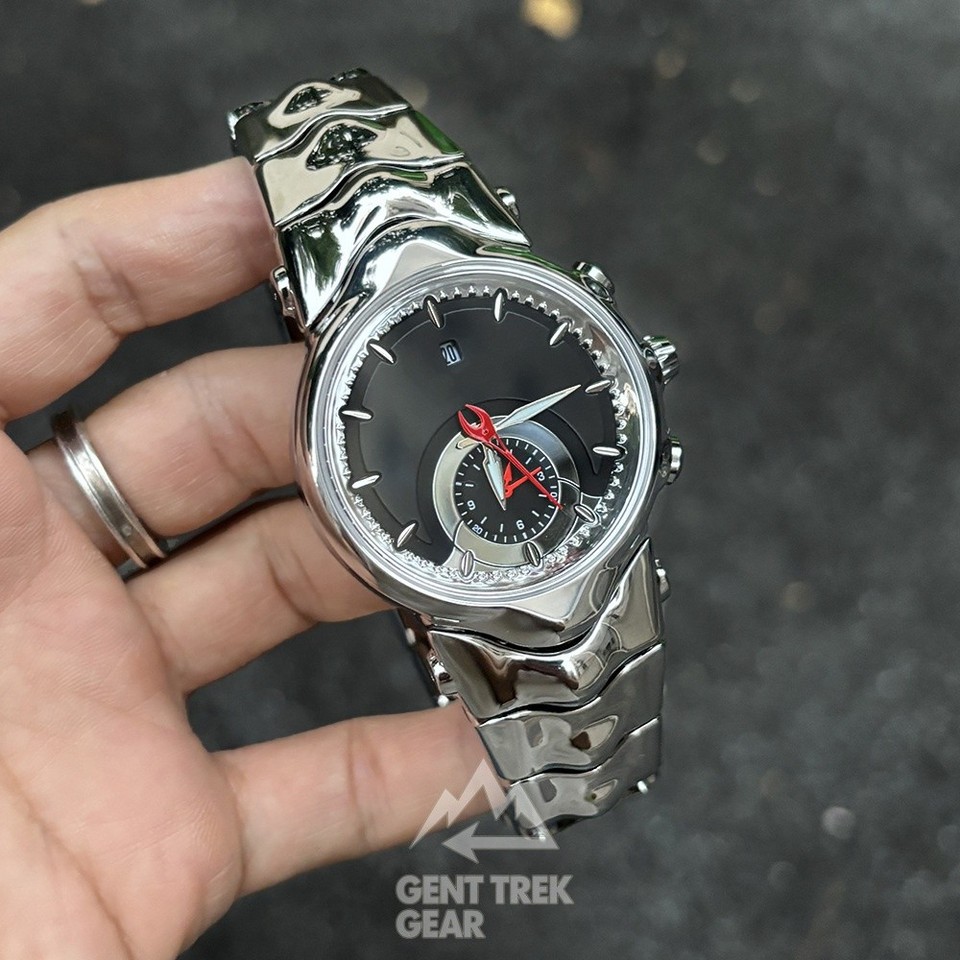 Y2K Watch Men's Watch Quartz Chronograph Futuristic Design | eBay