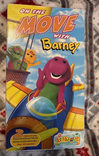 On The Move With BARNEY “Kidmongous” BLOCK BUSTER EXCLUSIVE VHS 2 ...