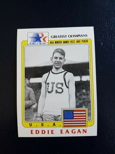 Eddie Eagan Bobsled Boxing Olympic Gold Medalist 1983 Greatest ...