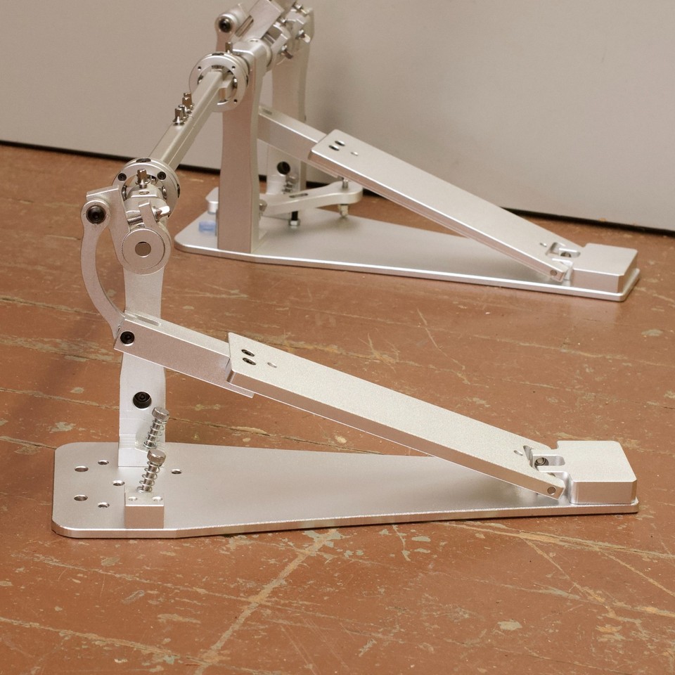Omete Direct Drive Double Bass Drum Pedal, Silver | eBay