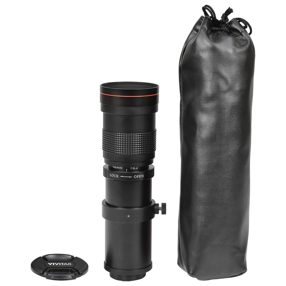 420-1600mm f/8.3 Telephoto Zoom Lens for Canon EOS R100 R10 R50 R6 R7 ...