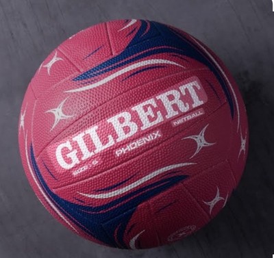 Netball - Gilbert Phoenix Pink Size 5 | eBay UK