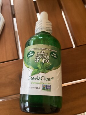 SweetLeaf Sweet Drops Liquid Stevia Sweetener, Stevia Clear, 4 oz 1/27 ...