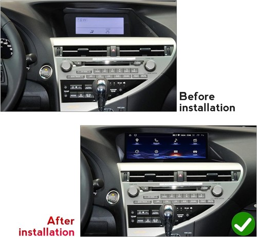 10.2" Android Navigation Car GPS Stereo Radio Carplay For Lexus Rx ...