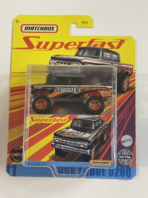 2020 Matchbox Superfast #11 1968 Dodge D200 Skyjacker | eBay