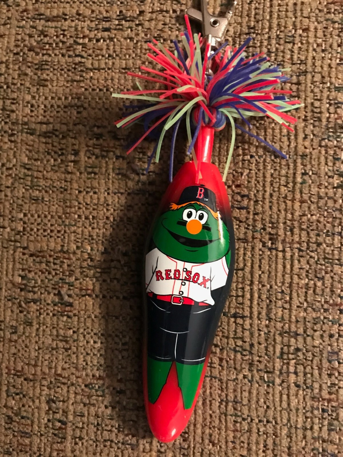 Wally the Green Monster Key Chain with fuzzy head, LOL! Cute Gift NEW ...