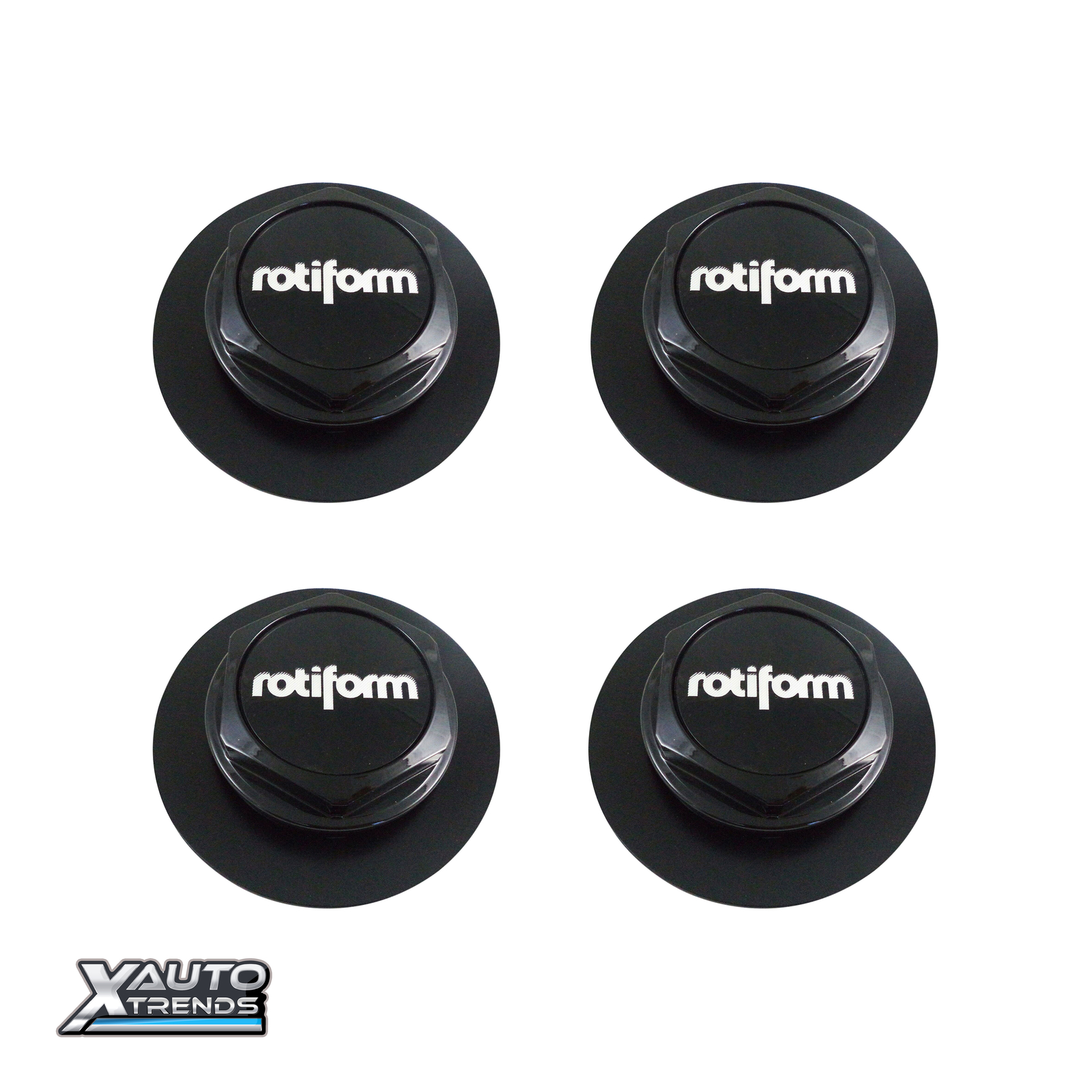 4 x Rotiform Wheel Center Cap Plate Only RAW Color 36390-02-15RAW | eBay