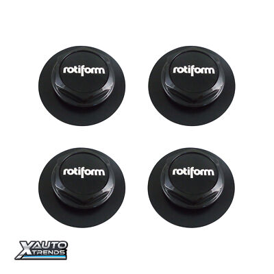 4 x Rotiform Wheel Center Cap Plate Only RAW Color 36390-02-15RAW | eBay