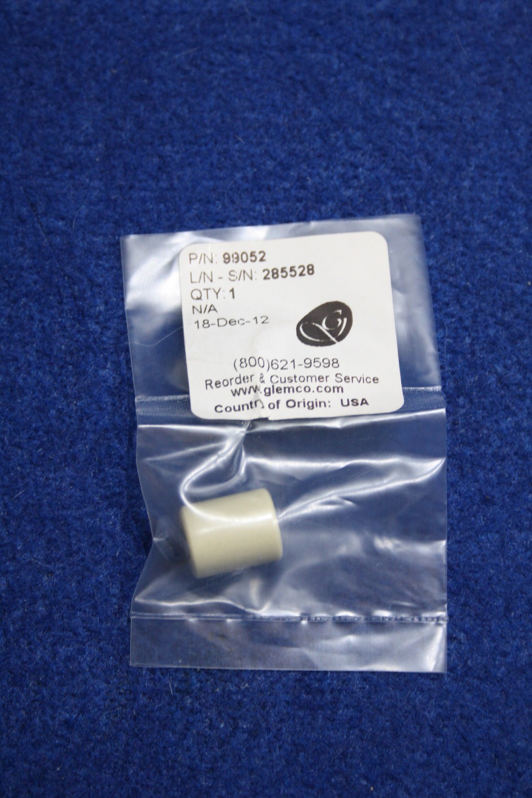 Axcelis Ceramic Standoff 12 Dia X 58 Long 8-32 Thread Ceramic Steatite ...