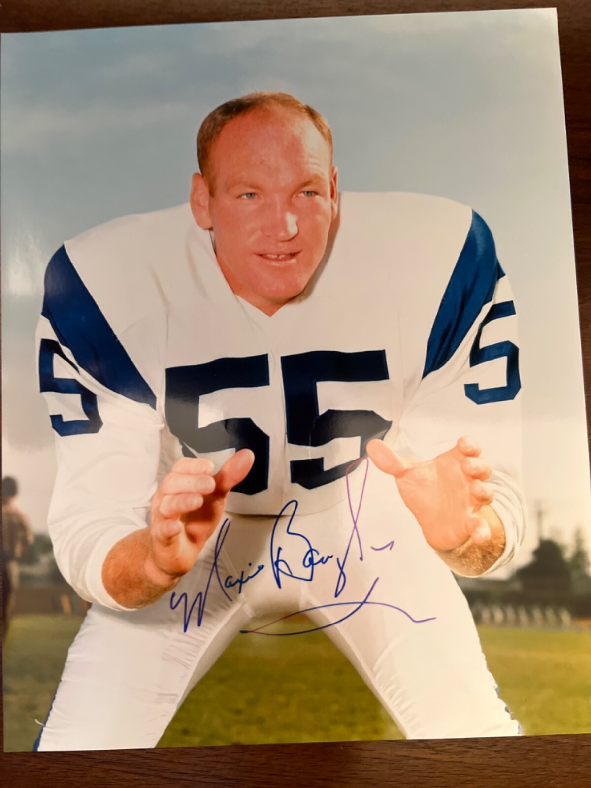 Maxie baughn rams autograph 8x10 photo | eBay