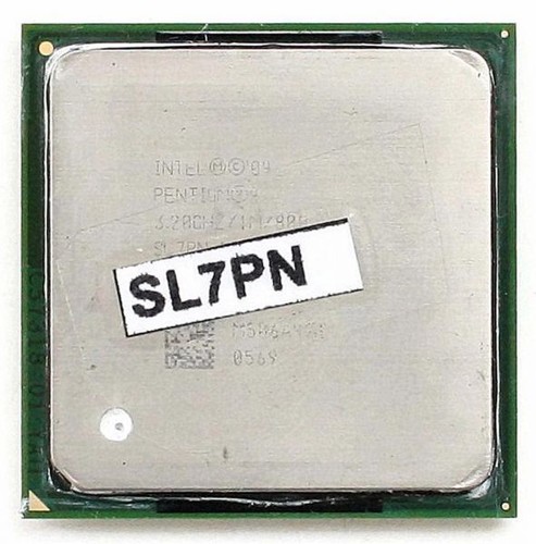 CPU, INTEL P4 3.20GHZ/1M/800 SL7PN | eBay