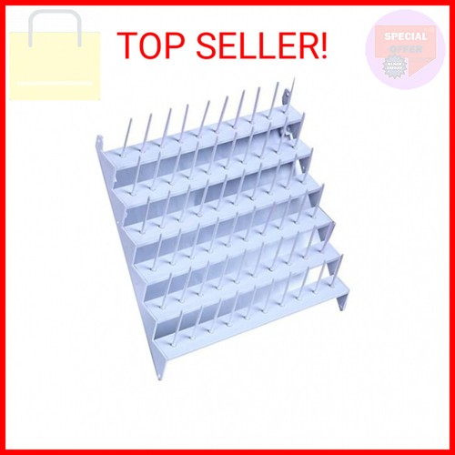 Deluxe Embroidex 60 Spool Cone Thread Stand/Rack Organizer for Sewing ...