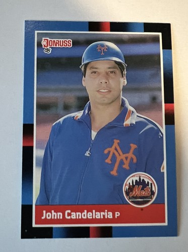 1988 Donruss #608 JOHN CANDELARIA New York Mets | eBay