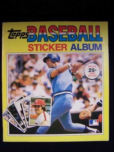 1980 Topps BASEBALL STICKER ALBUM First Edition | eBay