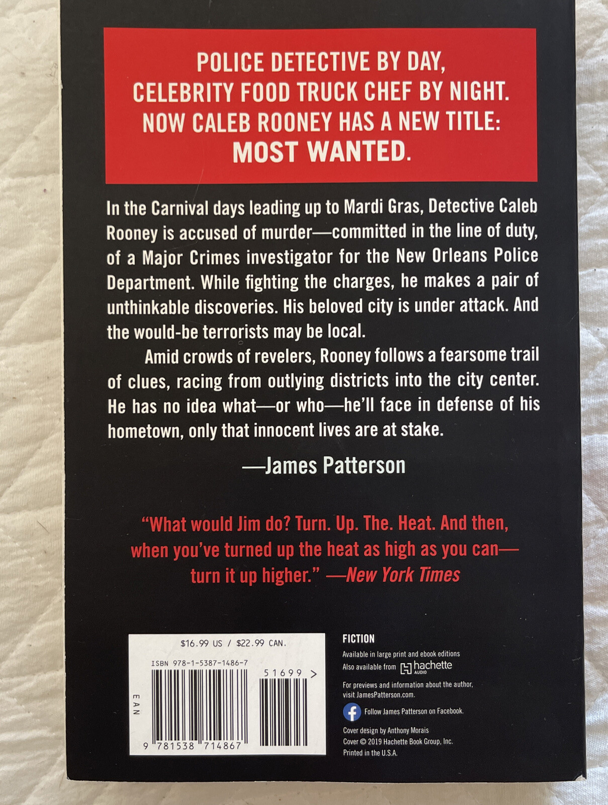 The Chef by Max DiLallo and James Patterson (2019, Trade Paperback) for ...