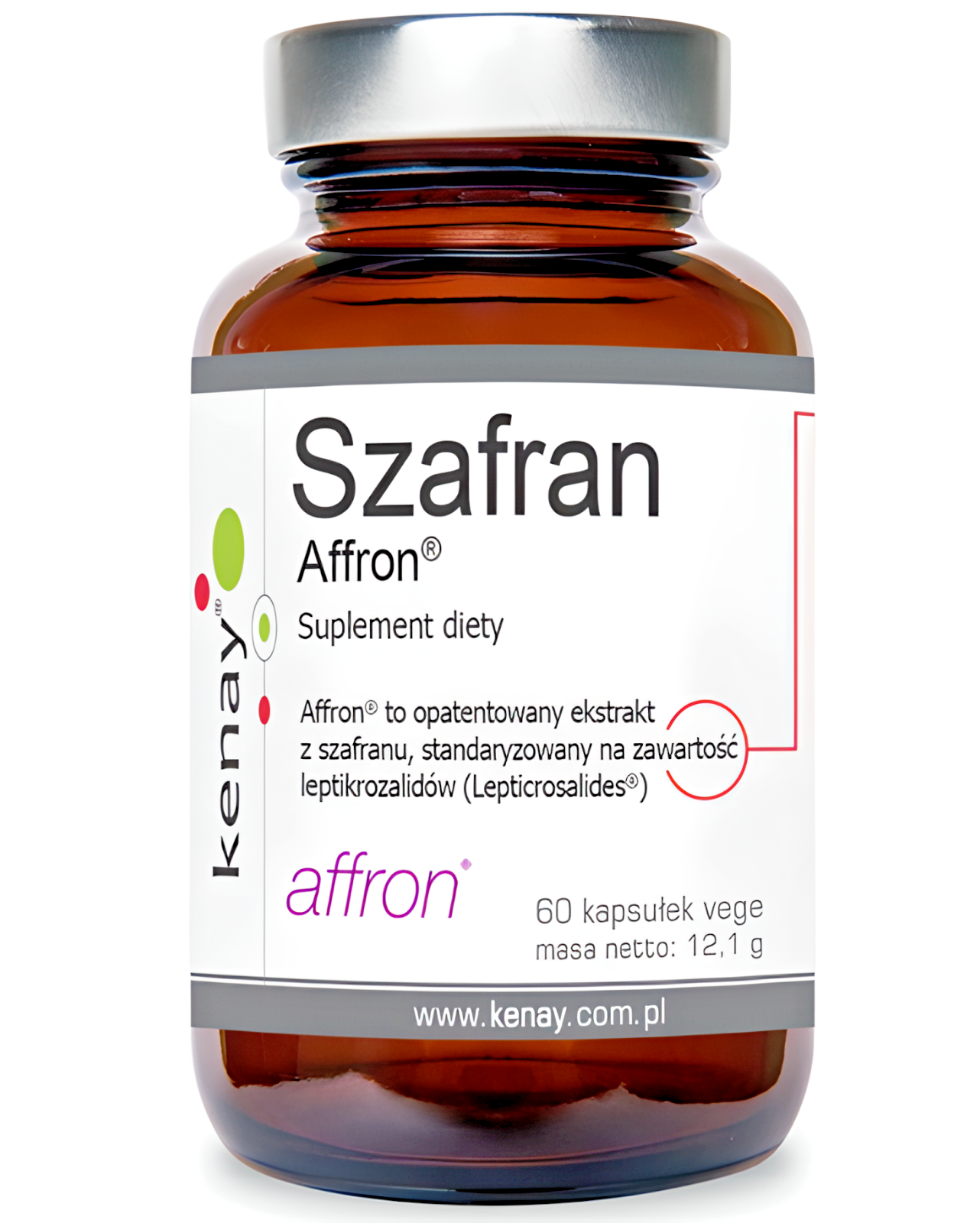 SAFFRON Affron® Extract (Crocus sativus) 60 vege capsules - dietary ...