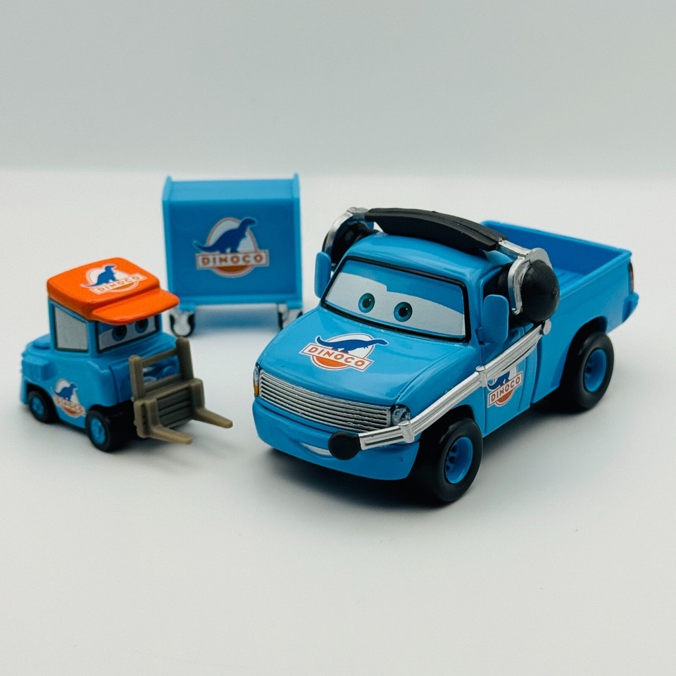 Disney Pixar Cars - TEAM DINOCO CREW CHIEF & PITTY ROGER WHEELER - 1:55 ...