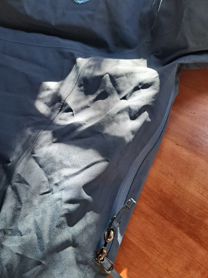 Stio Shot 7? Jacket Goretex Puffer Inside Hood Blue Excellent Condition ...