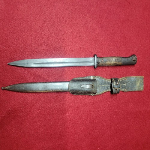 Antique German S 84/98 WWI Bayonet w/ Scabbard W Frog | eBay
