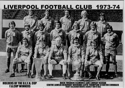 LIVERPOOL FOOTBALL TEAM PHOTO>1973-74 SEASON | eBay