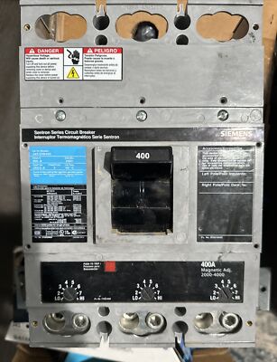 SIEMENS JXD23B400 CIRCUIT BREAKER 400AMP 240V~ 3POLE TYPE JXD2-A | eBay