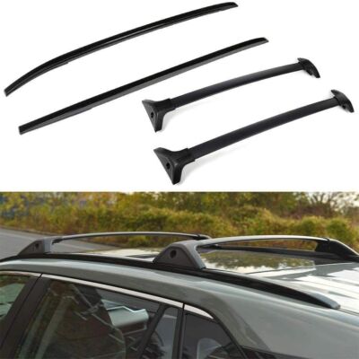 4Pcs Fits for RAV4 RAV 4 2019-2025 Roof Rail Rack Cross Bars Crossbars ...