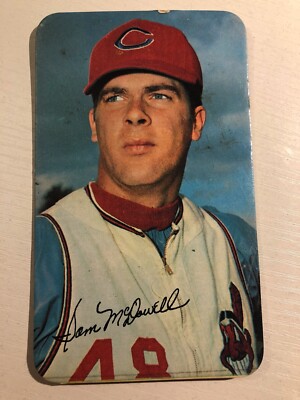 1970 Topps Super Box Loader Sam McDowell Reds 10 | eBay