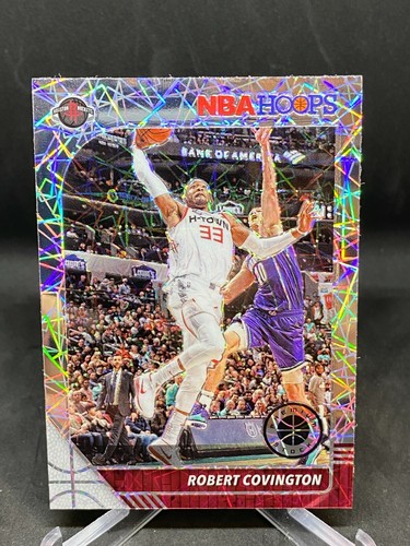 ROBERT COVINGTON 2019-20 NBA HOOPS PREMIUM STOCK PRIZM SILVER LASER ...