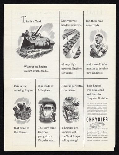1944 Chrysler Tank Powered by Five Engines Keeps Rolling Even Damaged ...
