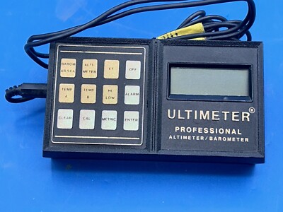 Peet Bros Model 12 Ultimeter Professional Altimeter/Barometer | eBay