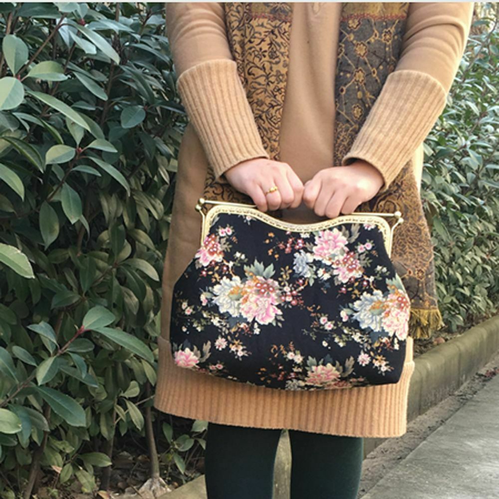 Rectangle Purse Frame Tote Bag Lady Handbag With Handle Sewing Crafts ...