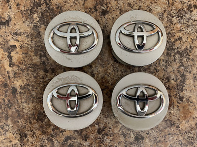 4 Toyota Camry Highlander Prius Sienna OEM 17" Wheel Hubcaps Center ...