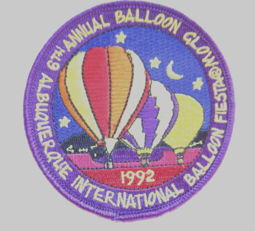 1992 Official AIBF International Balloon Fiesta Patch 4" C2B | eBay