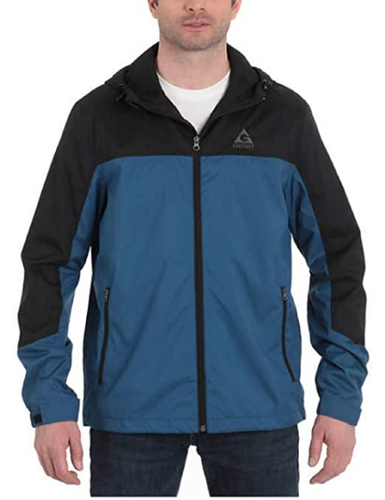 Gerry Men’s Lightweight Jacket, Blue Black, Size Large | eBay
