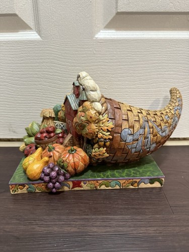 Jim Shore Country Bounty Heartwood Creek Cornucopia Figurine #4017595 ...