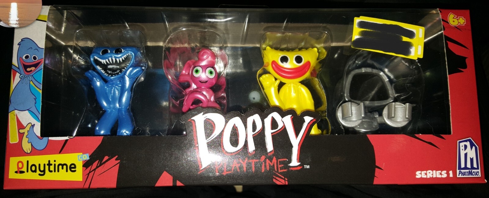 POPPY PLAYTIME SERIES 1 FIGURES HUGGY WUGGY MOMMY LONGLEGS BOOGIE BOT 4 ...