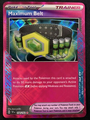 Maximum Belt #154/162 SV05: Temporal Forces - Pokémon TCG - NM | eBay