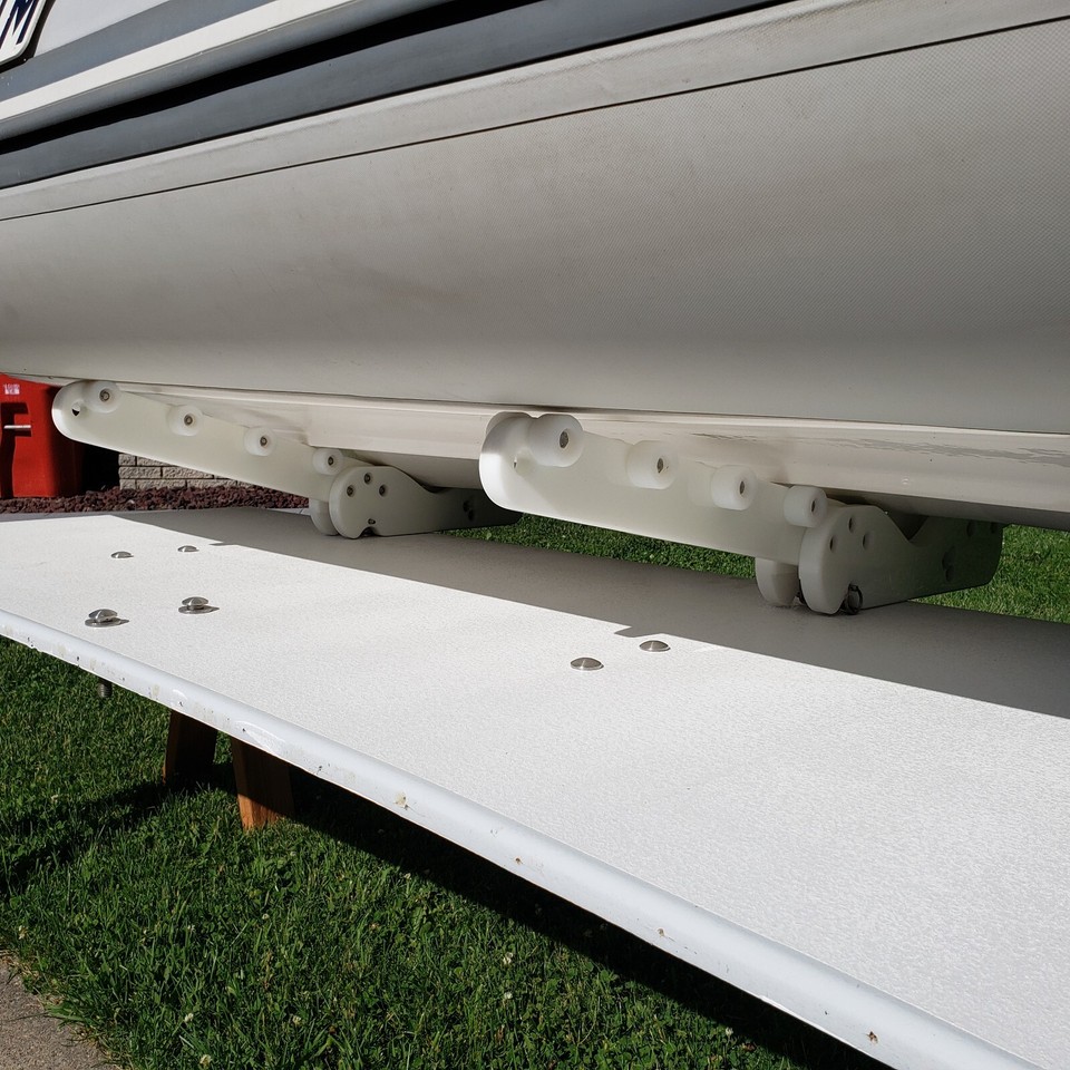 boat davits st clair davits pull on davits inflatable boat dinghy ...