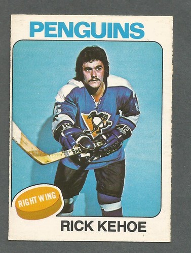 1975-76 OPC O-Pee-Chee Hockey Rick Kehoe #39 Pittsburgh Penguins NM/MT ...