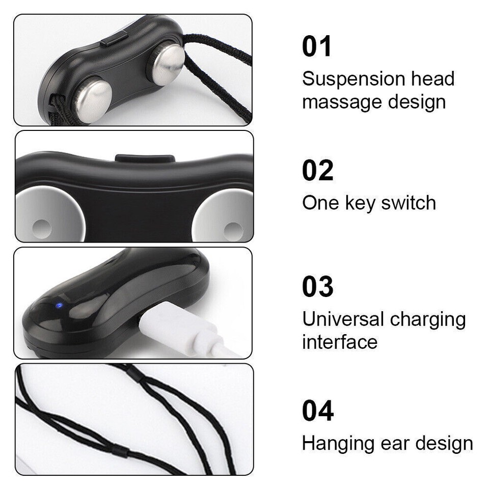Anti Snoring Device Sleep Aid Smart Snore Stopper Electric Stop Snoring ...