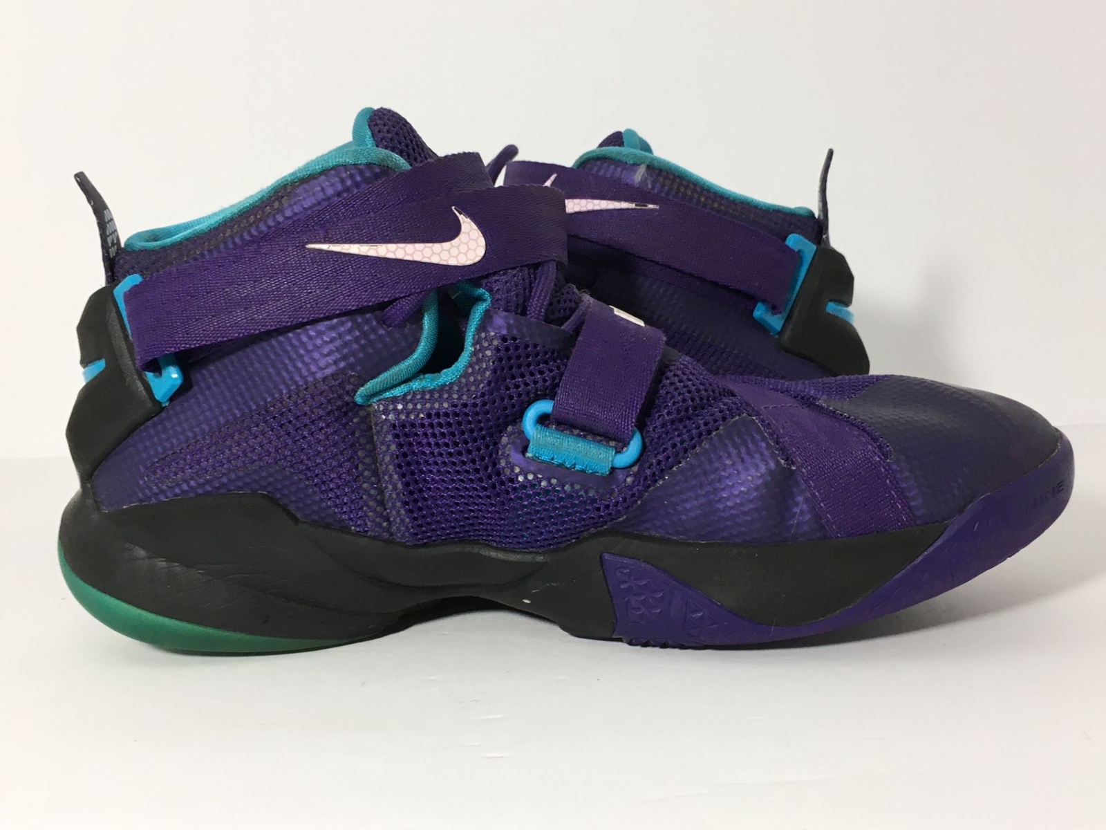 Nike Lebron James Purple 7 Soldier Charolette Hornets… - Gem