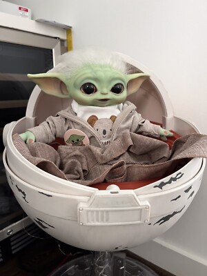 Custom painted Baby Yoda, TheChild, Grogu, Realistic , micro rooted ...