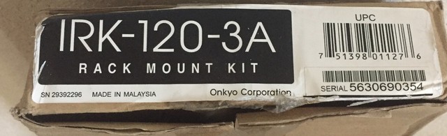 Onkyo IRK-120-3A | Rack Mount Kit . for sale online | eBay