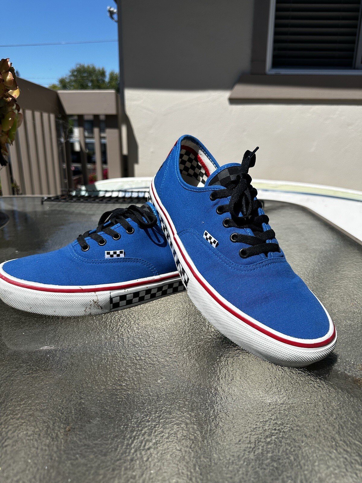 Size 12 - VANS Authentic Pro Custom San Jose Earthqua… - Gem